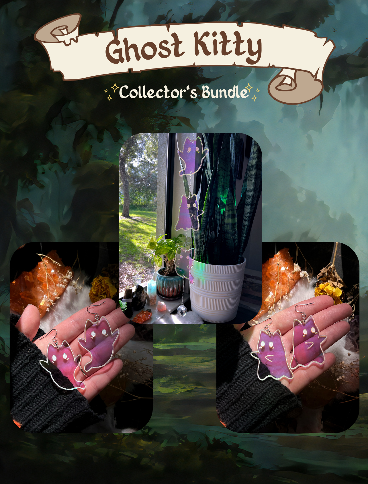 Ghost Kitty Collector's Bundle PREORDER – Rituals of an Oni