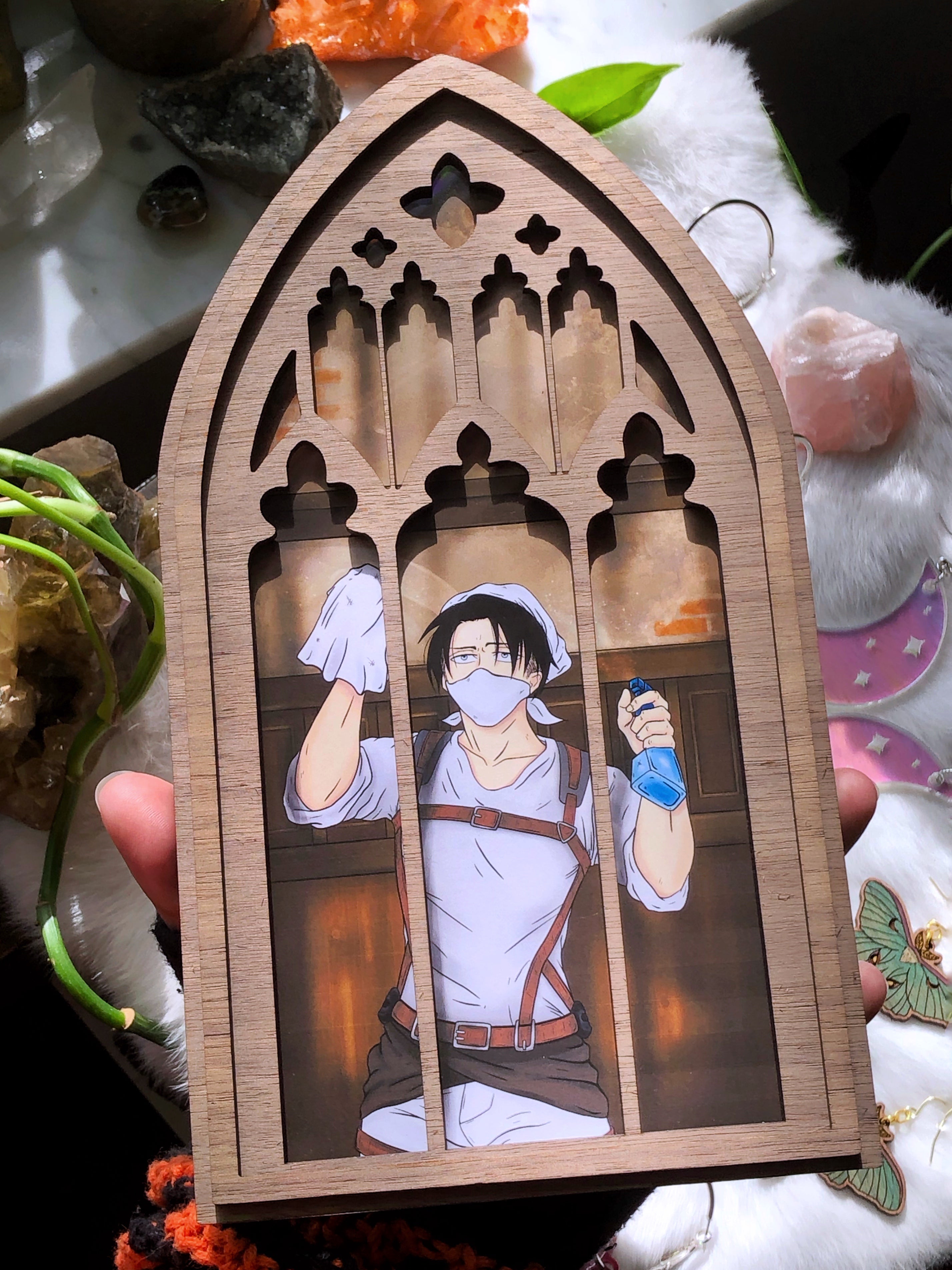 Levi Window Hanging PREORDER – Rituals of an Oni